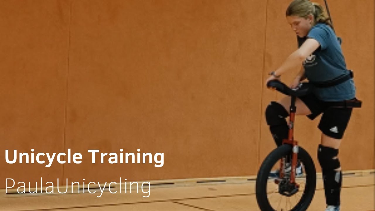 Unicycle Training | no cut | Paula Wache - YouTube