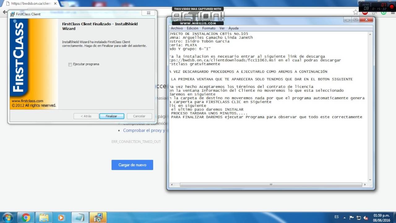 instalacion de firstclass - YouTube