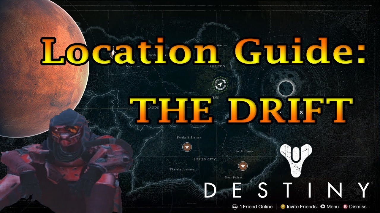Destiny | Where is the Drift | Location Guide - YouTube