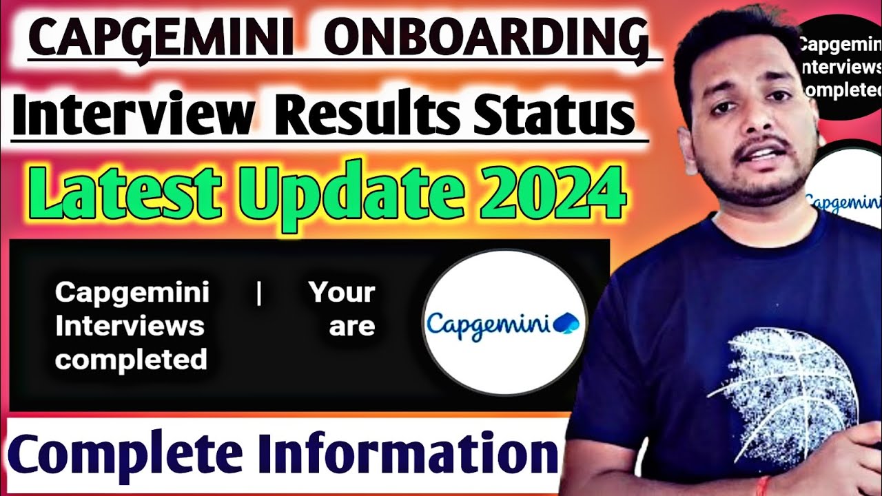Capgemini Interview Results Imp Update | Onboarding Update | LOI Mail ...
