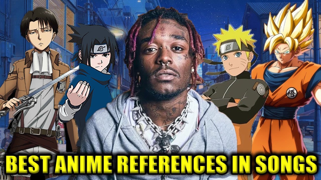BEST ANIME REFERENCES IN RAP SONGS - YouTube