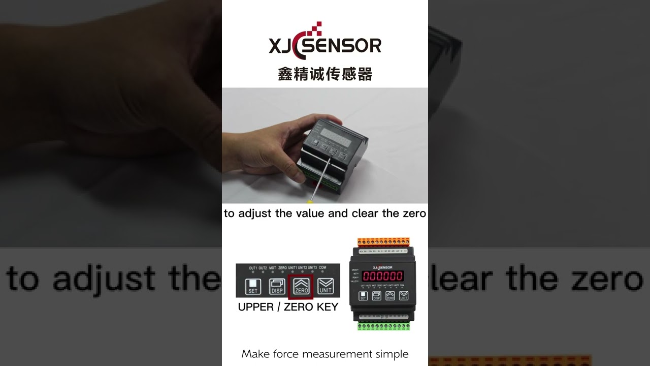 Digital control indicator XJC 608T F - YouTube