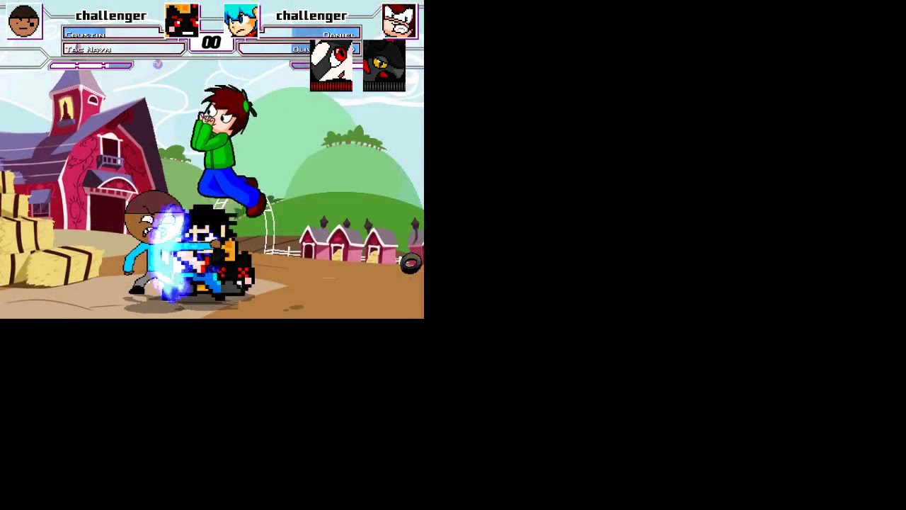 Mugen 2v2 Crustin (Me) And Tac Nayn Vs Daniel And Oliver (New) - YouTube