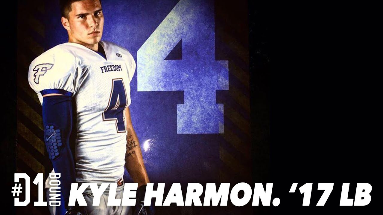 Kyle Harmon (Freedom) 2017 LB 6'1 210 Junior Midseason Highlights ...
