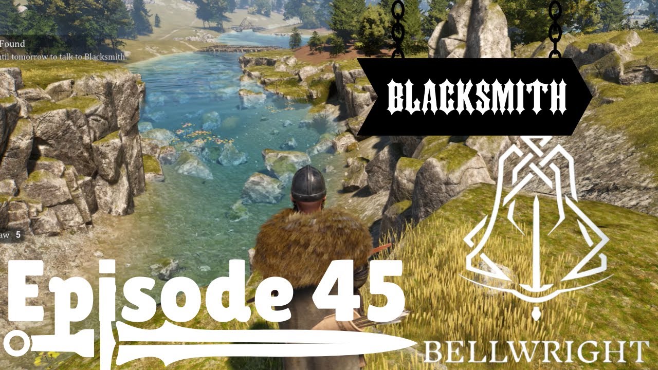 Bellwright Episode 45 Blacksmith Hut And A Fake Sword - YouTube