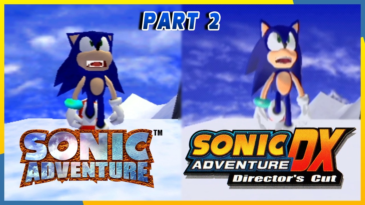Night Into Casino | Sonic Adventure & Sonic Adventure DX Side by Side ...