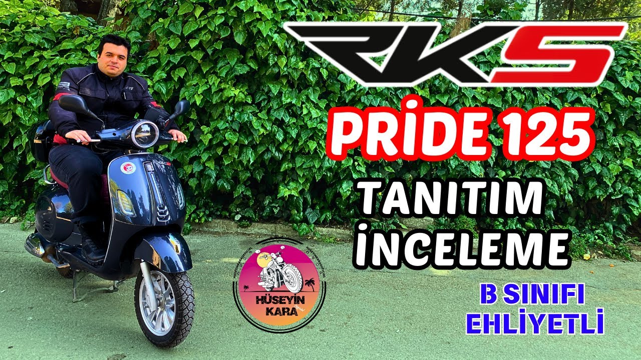 RKS Pride 125 | Tanıtım İnceleme Videosu - YouTube