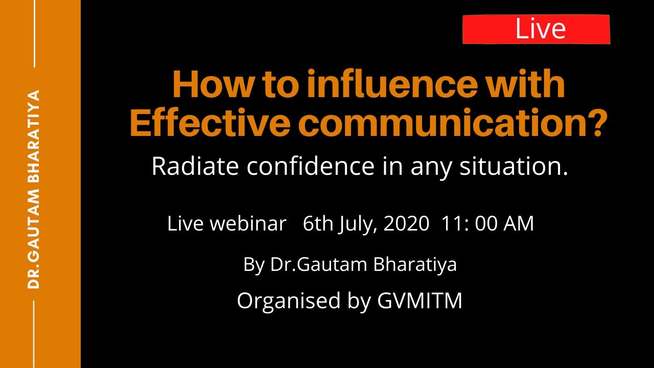 How to Influence With Effective Communication - YouTube