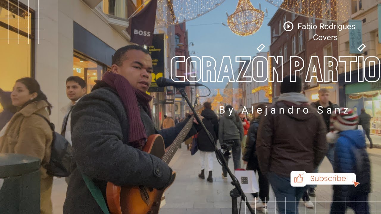 Corazón Partío - Alejandro Sanz - Fabio Rodrigues- Acoustic Public C O ...