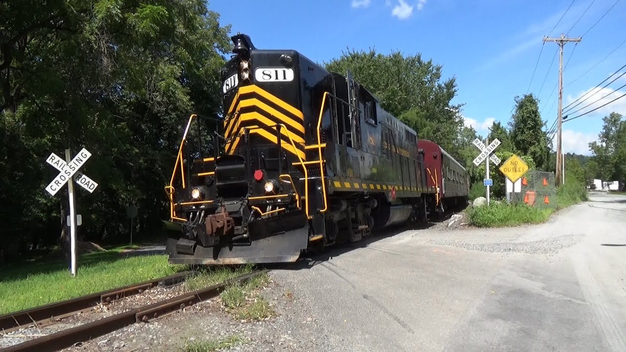 The Delaware River Railroad Excursion Train 8/11/19 - YouTube