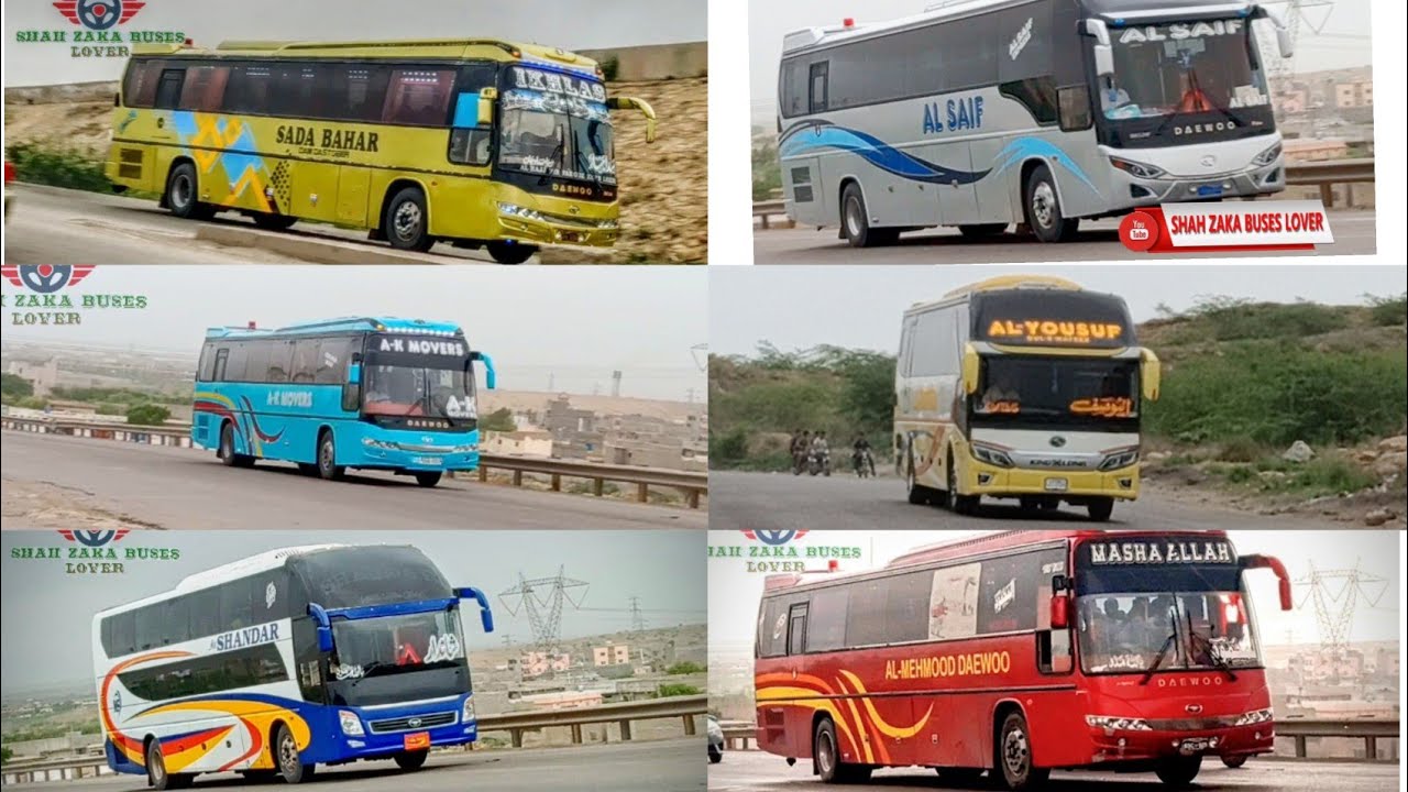 Quetta Night Buses || Arrived || To Karachi || From || Quetta Chaman ...
