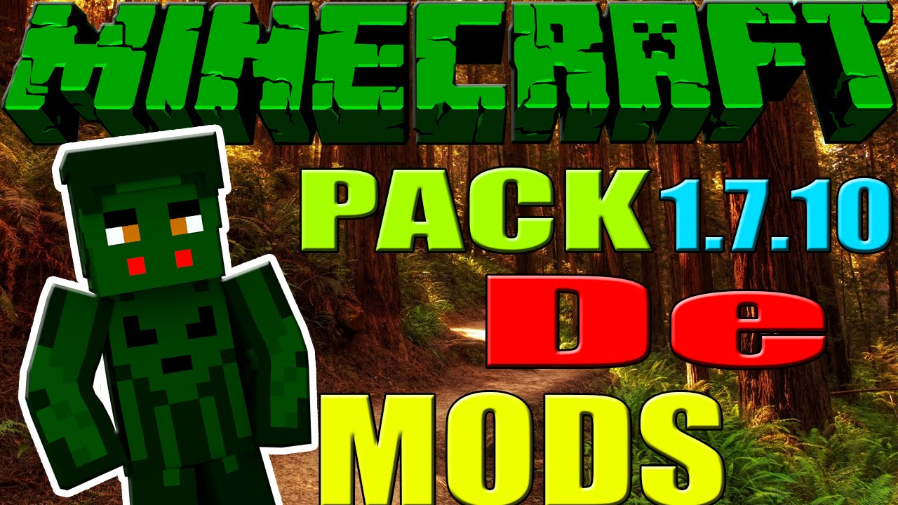 Minecraft 1.7.10 - Pack de mods para minecraft mais download pasta ...