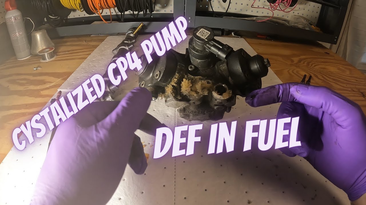 CYSTALIZED CP4 PUMP!! DEF In DIESEL #newtoyou #automotiverepair # ...