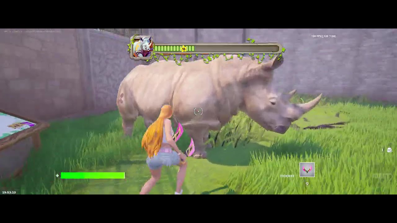 FORTNITE ZOO ESCAPE 3 🐊 14 OF 40 RHINOCEROS MAP CODE: 0754-0155-3220 ...
