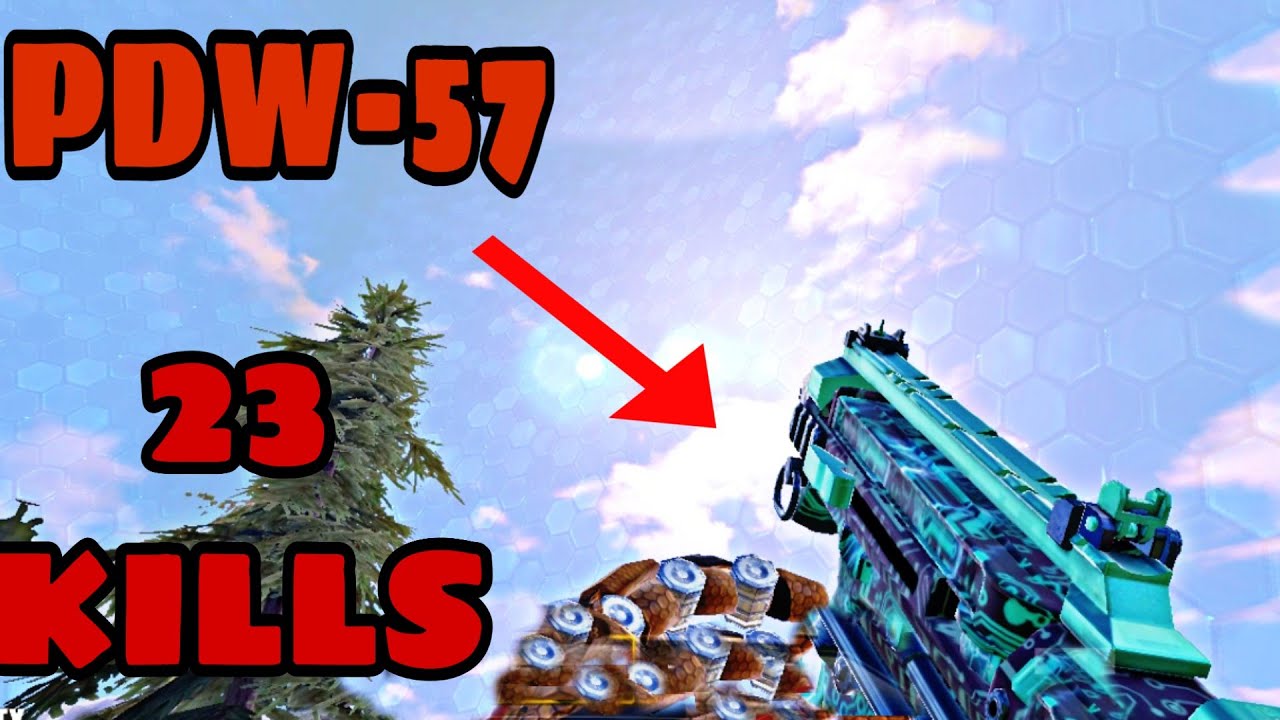 PDW-57 দিয়ে অসাধারণ একটা ম্যাচ হলো 👊👊 PDW -57 AWESOME GUN - CALL OF ...