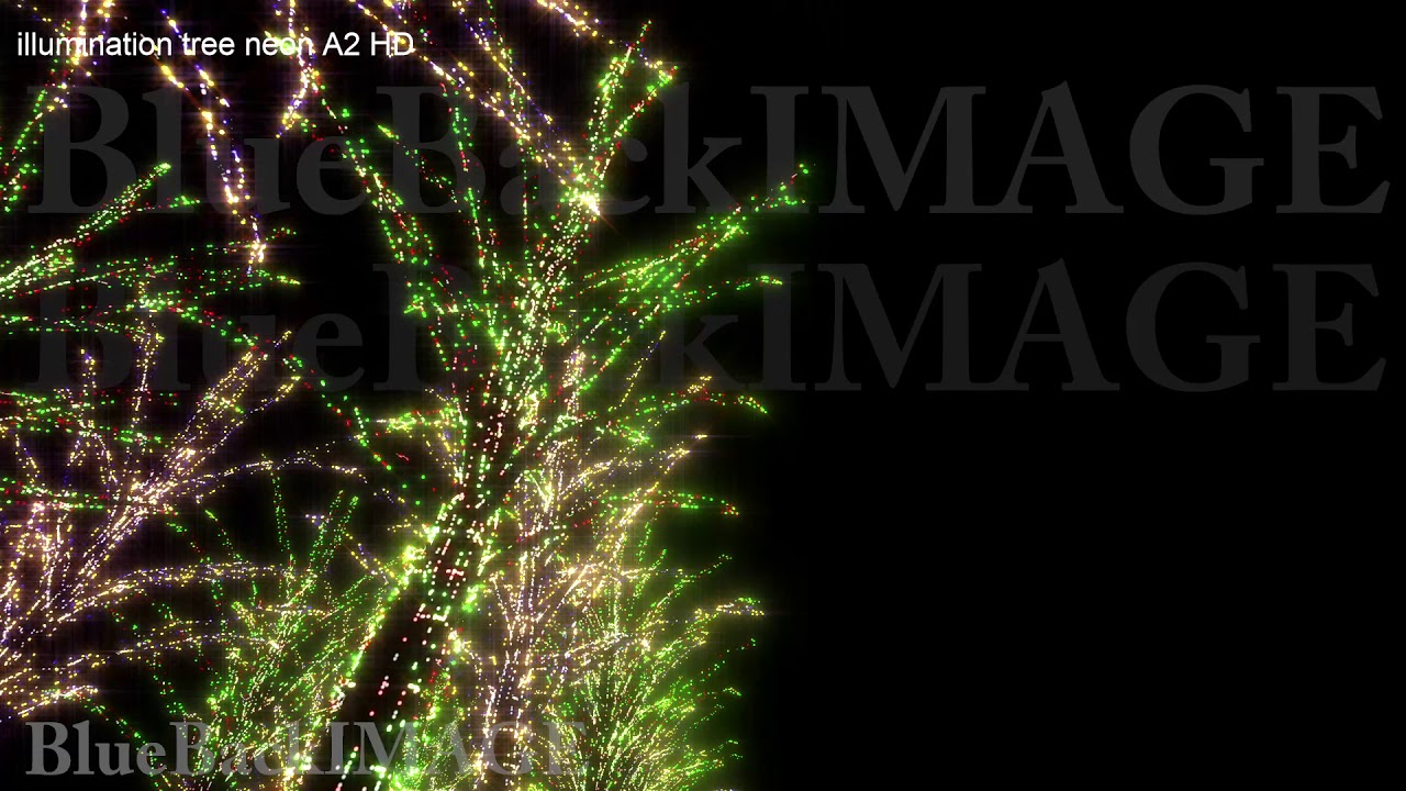 Stock Footage illumination tree city night light neon illumination tree ...