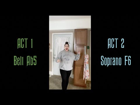 Sarah Rosales Playing Both Witches In Wicked (But I Made A Backing ...