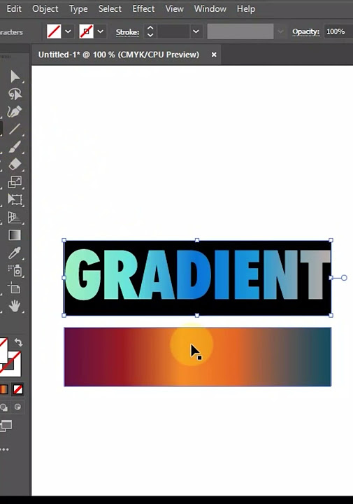 Perfect Gradient Fills in Adobe Illustrator #illustratortechniques # ...