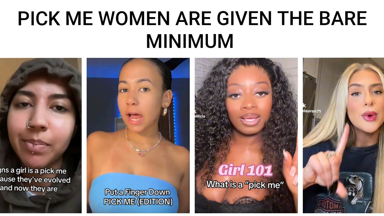 WHY PICK ME GIRLS ARE NOT PICKED BY QUALITY MEN🤦‍♀️😱 MEN LOVE B*TCHES ...