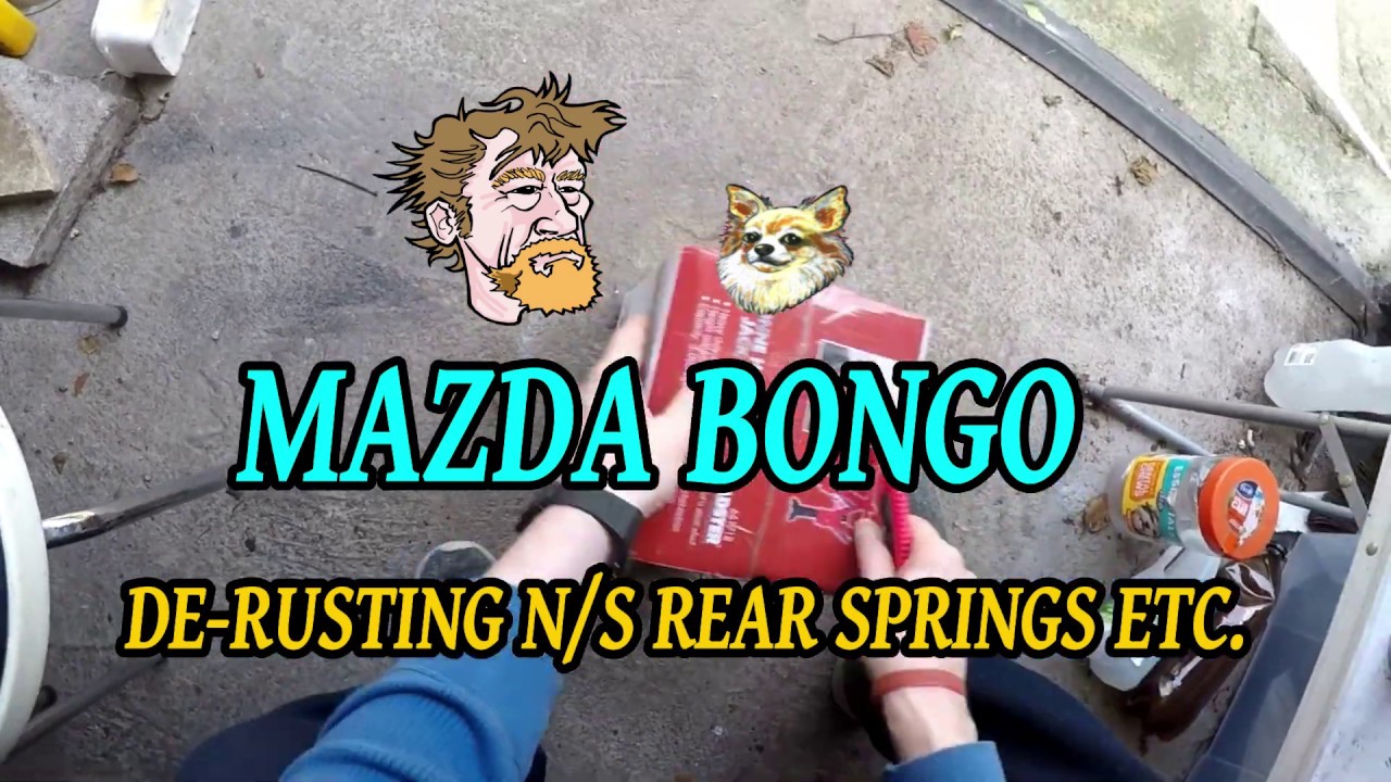 MAZDA BONGO Rust Treatment.1 - YouTube