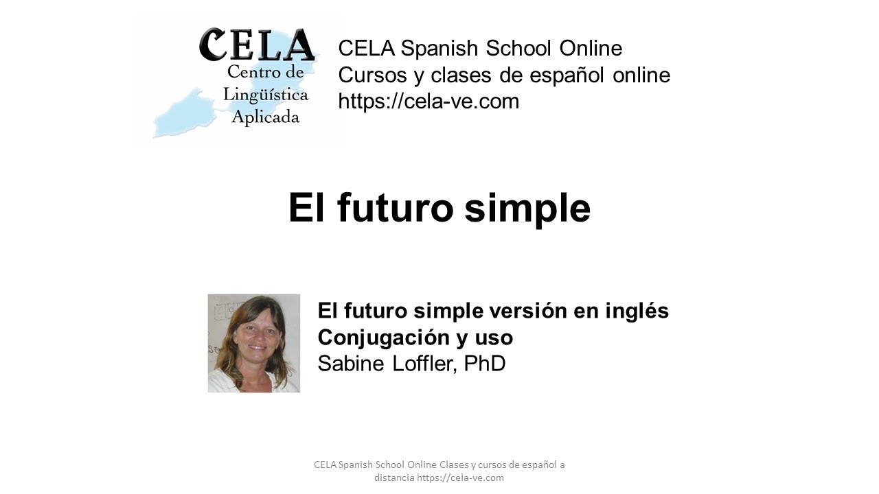 SPANISH futuro simple explained in English - YouTube