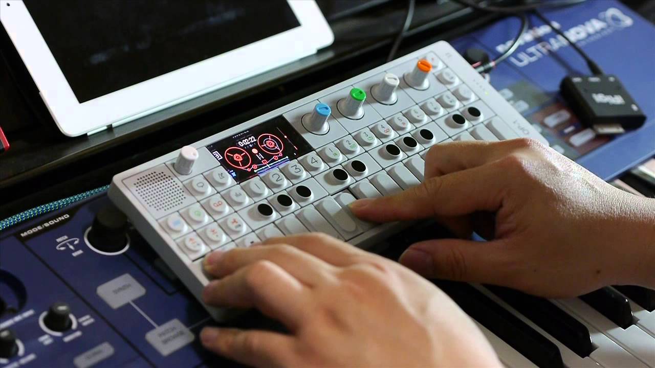 My First Time With Teenage Engineering OP-1 - YouTube