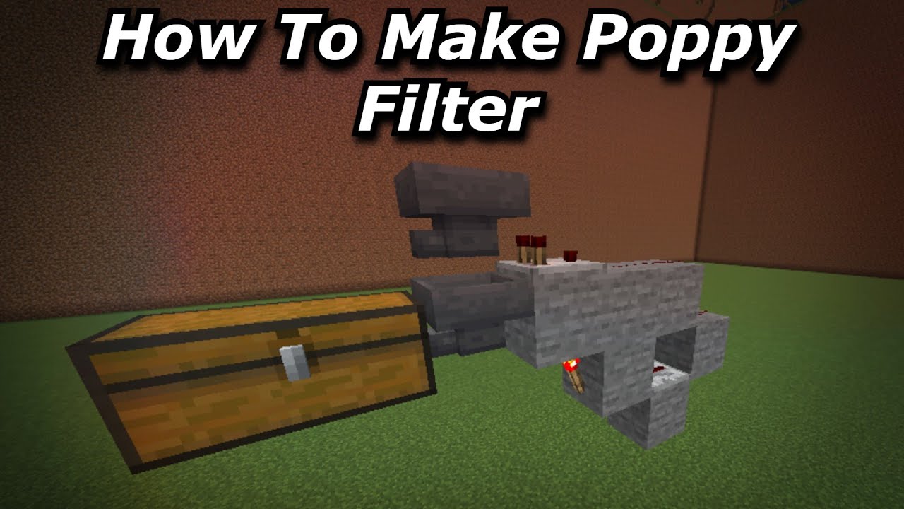 How To Build An Poppy Filter. (EASY WAY) - YouTube