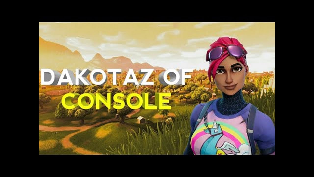 Fortnite Console Dakotaz Sniper Montage - YouTube