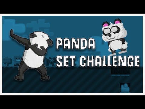 Growtopia│Panda Set Challenge (Cool Set) (Must Watch) - YouTube