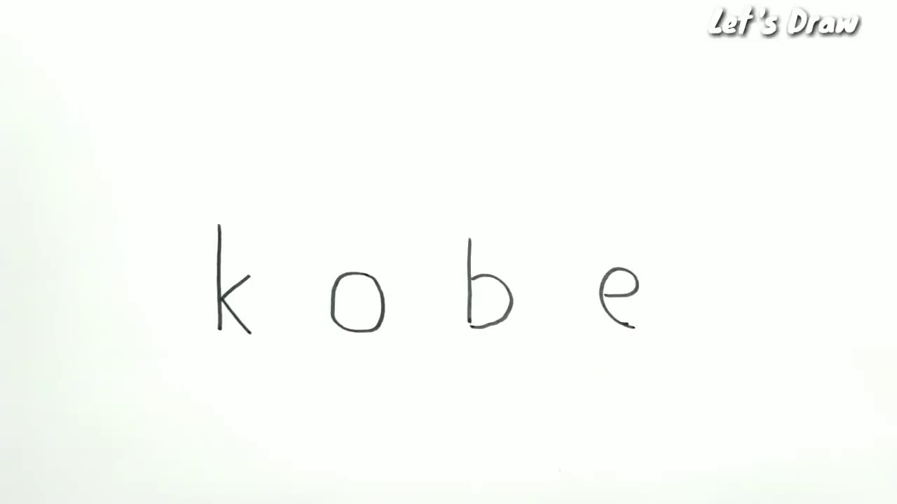 How to draw legend Kobe Bryant with Kobe words #kobebryant #drawing ...