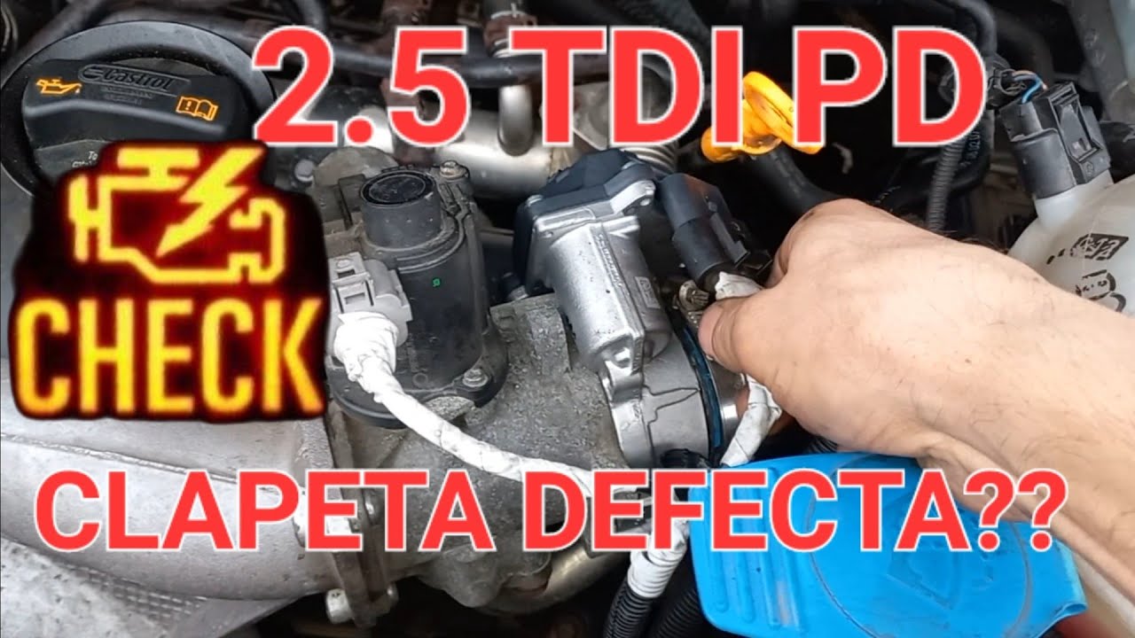 VOKSWAGEN T5 2.5 TDI ,P2015 sau P2016 ,CU PROBLEME LA ADMISIE AER,CE AM ...