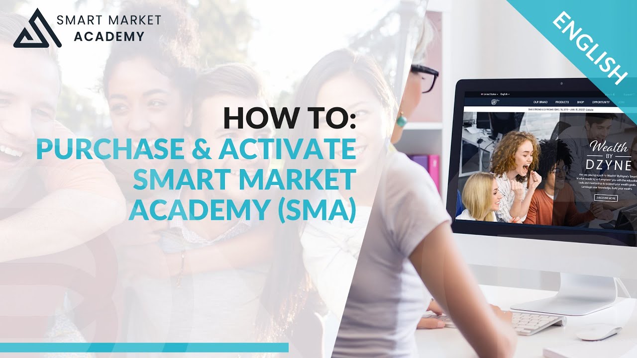 How To: Purchase & Activate Smart Market Academy (SMA) - YouTube