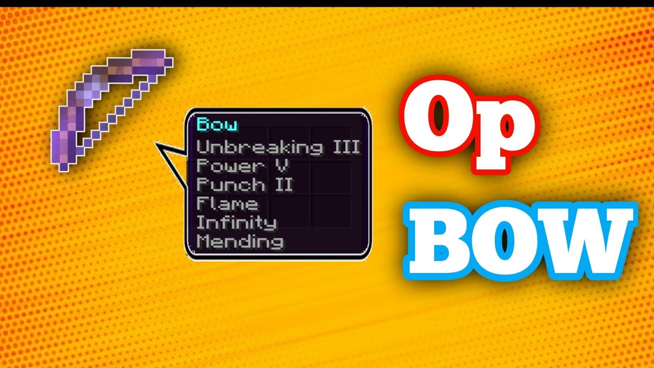 HOW TO MAKE A GOD BOW IN MINECRAFT 😳| MINECRAFT SURVIVALSERIES Ep 8 ...