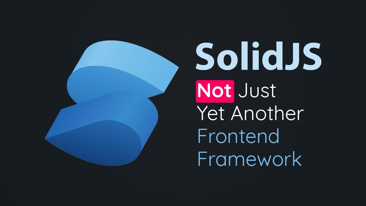 Is SolidJS the better ReactJS? - YouTube Is SolidJS the better ReactJS? - YouTube