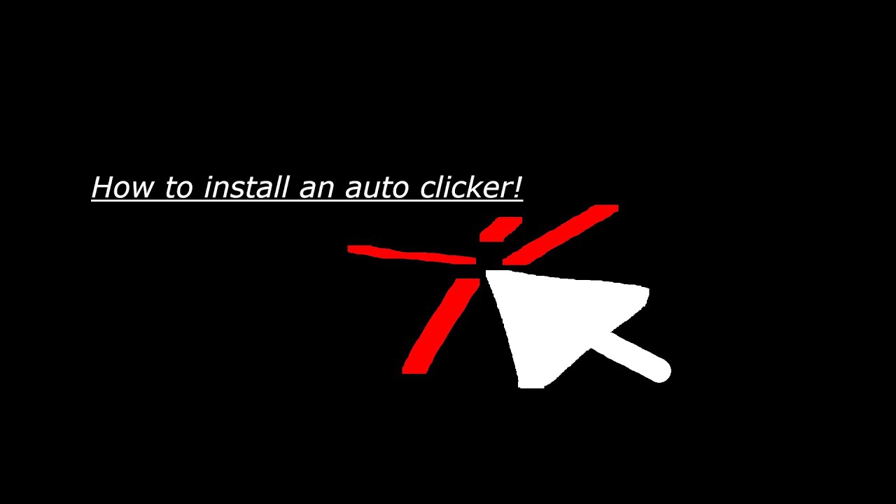 How to install an auto clicker - YouTube