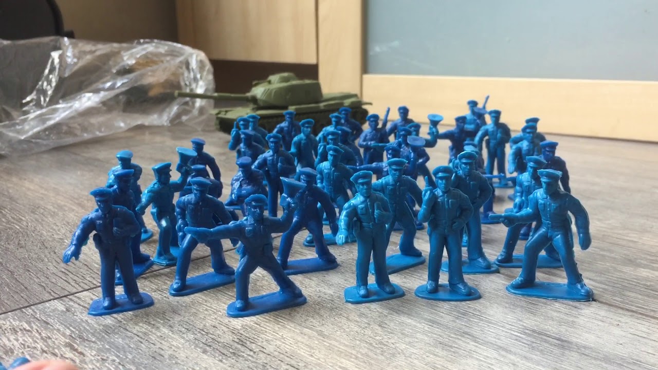 Army men/police men review - YouTube