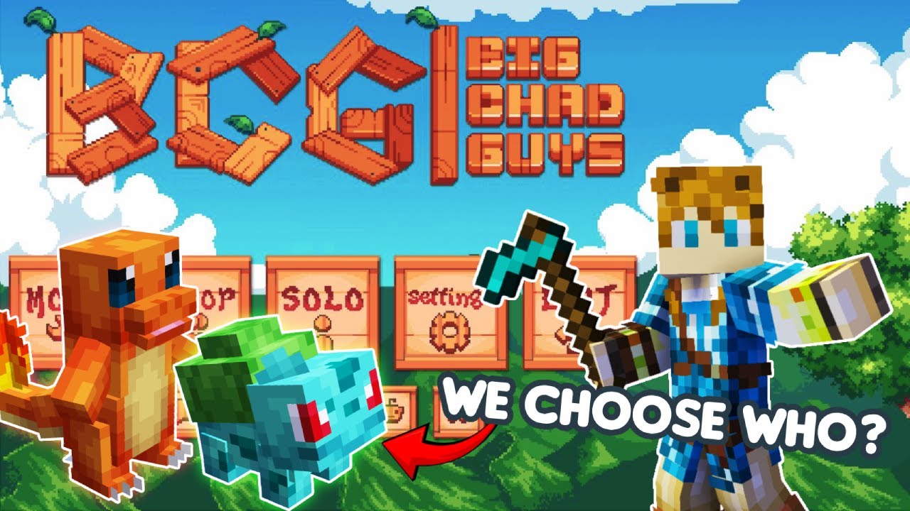 Picking Our Cobblemon Starter! ️ BigChadGuys Supporter Server [Day 1] - YouTube