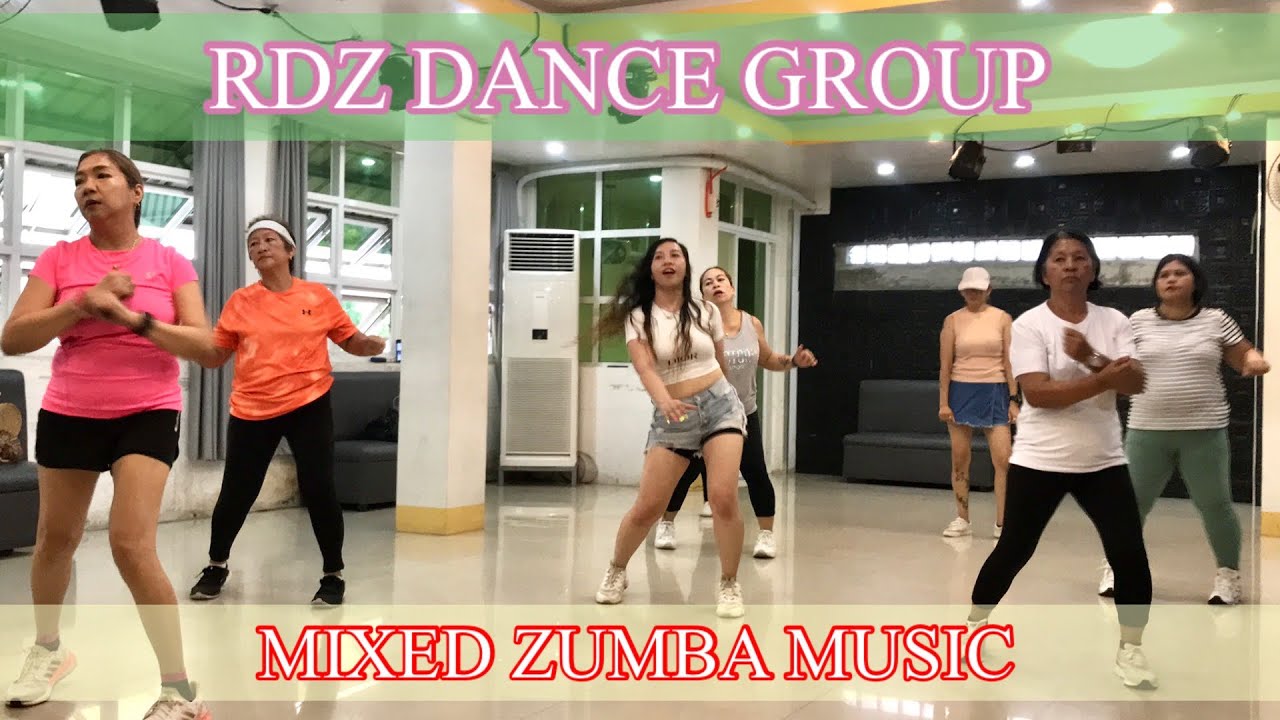 RDZ DANCE GROUP Zumba Mixed Songs #danceworkout | @JoyTV758 - YouTube