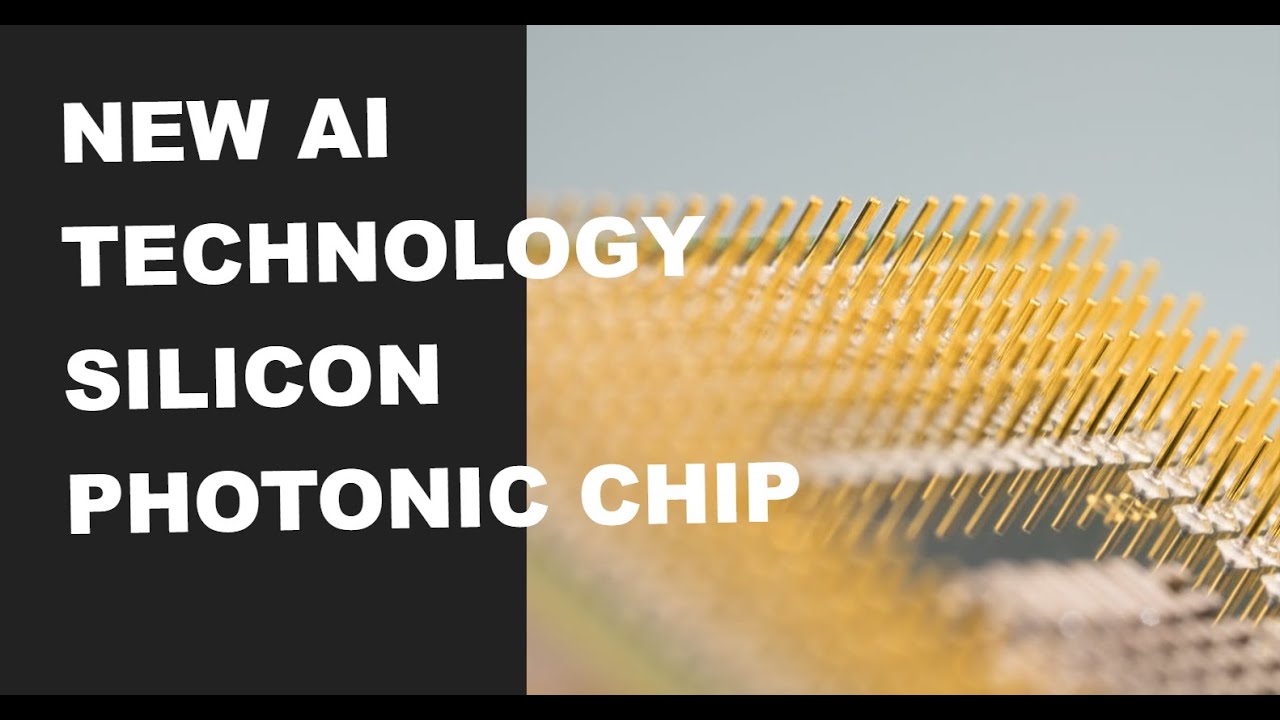 New AI Technology Silicon Photonic Chip|| - YouTube