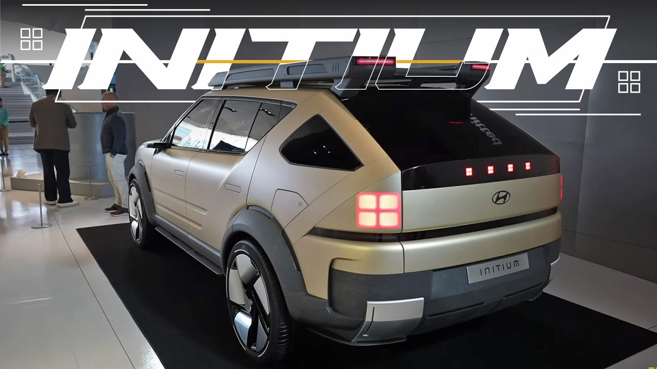 Hyundai Initium Hydrogen Fuel Cell Revealed : Set To Arrive in 2025 ...