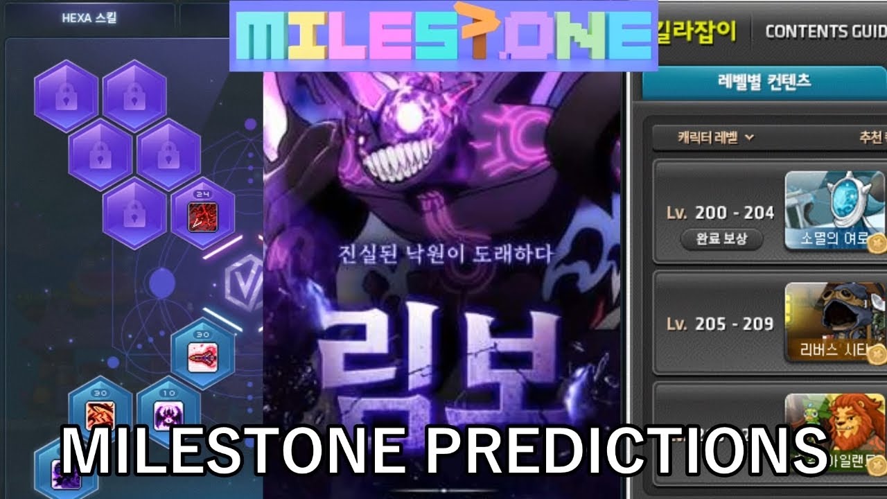 MapleStory MILESTONE 2024 KMS SUMMER UPDATE SHOWCASE IS TONIGHT! Update ...