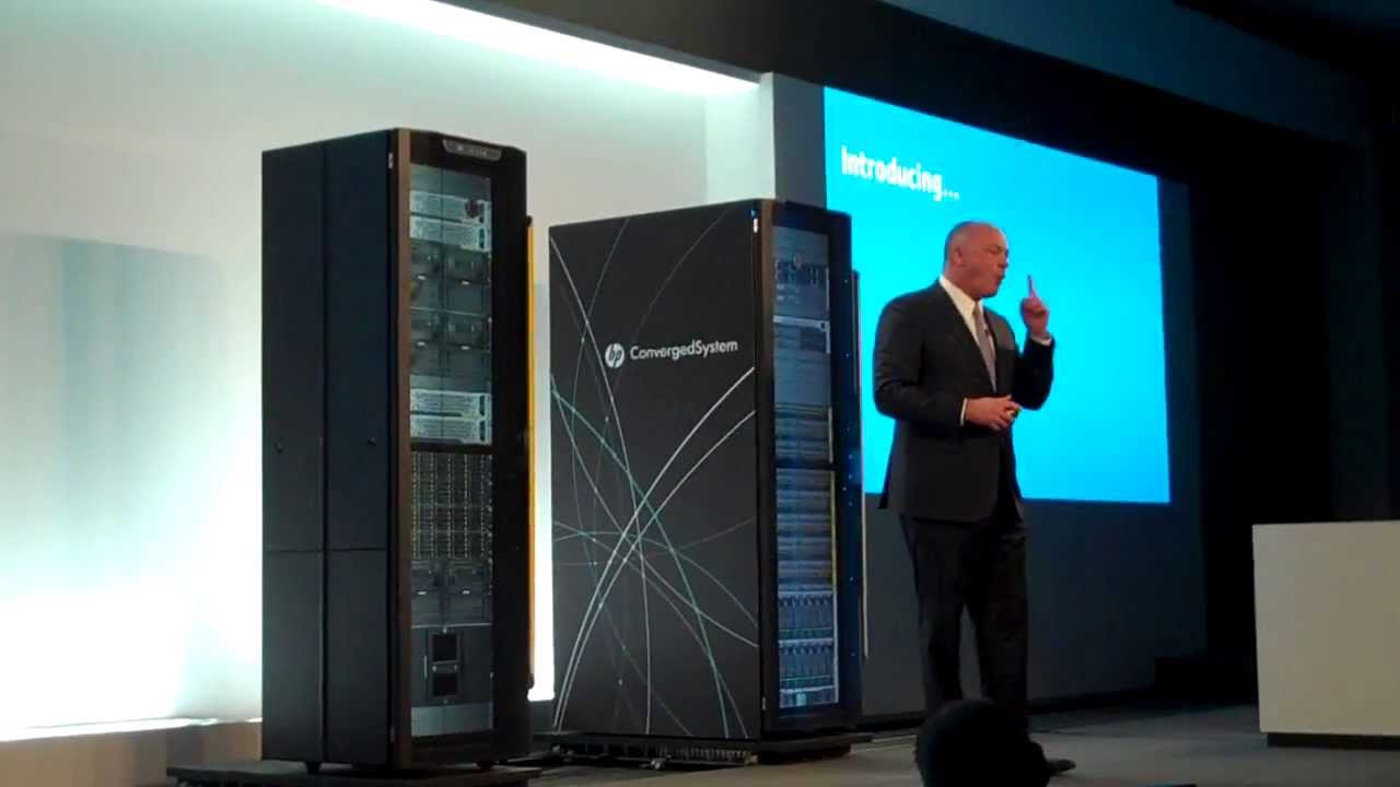 HP introduces StoreOnce back-up and deduplication solution - YouTube
