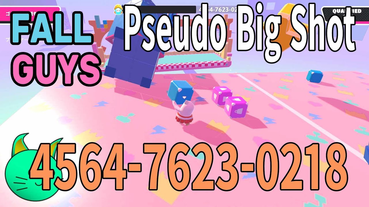 [Fall Guys][Creative] Pseudo Big Shot 4564-7623-0218 - YouTube