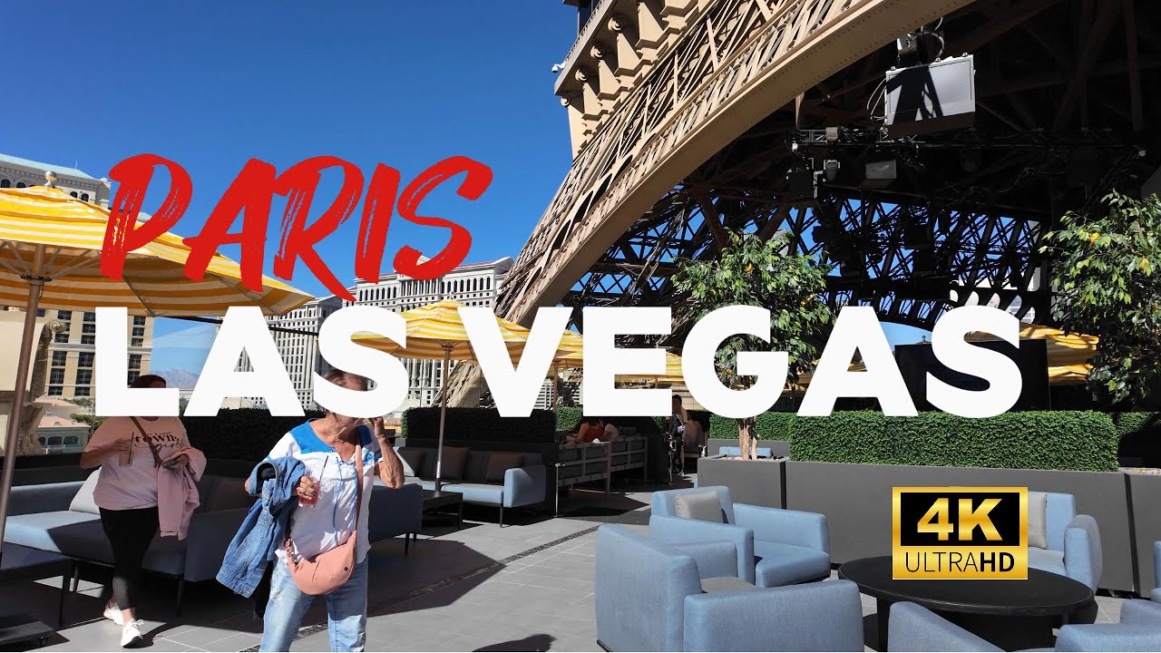 Walking Tour of Paris Las Vegas Hotel | Cheri Rooftop | Beer Park - YouTube