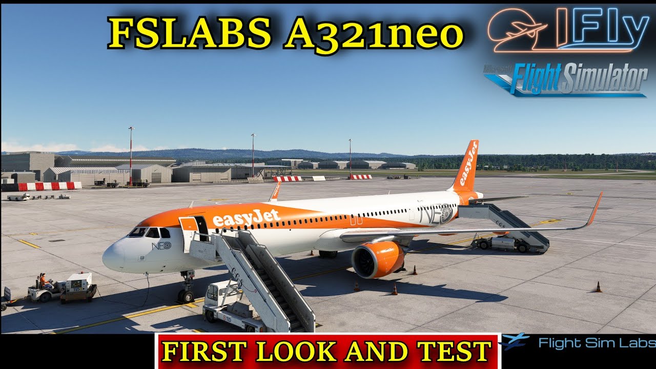 MSFS | FSLABS 321 NEO | FIRST LOOK AND TEST | #fslabs - YouTube
