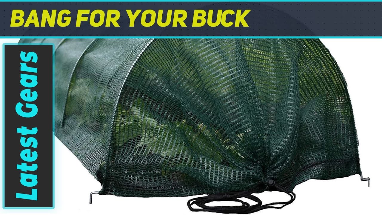 Tierra Garden Easy Shade Net Tunnel: Effective Garden Cloche? - YouTube