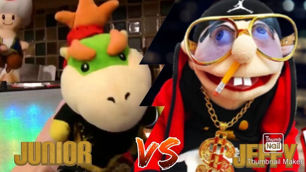 Bowser junior vs Jeffy rap battle SML - YouTube