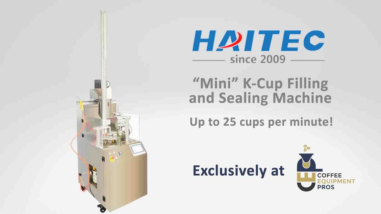 Rotary K-Cup Filling and Sealing Machine - Haitec HT-F20RS by Coffee ...