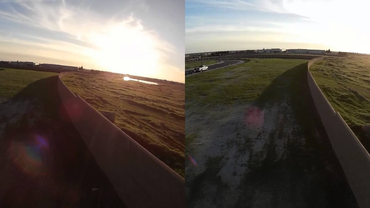 Mobius DIY Polarized Lens Cap Test - YouTube