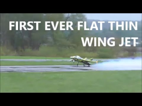 FIRST EVER thin wing jet performed very high maneuverability-Patented ...